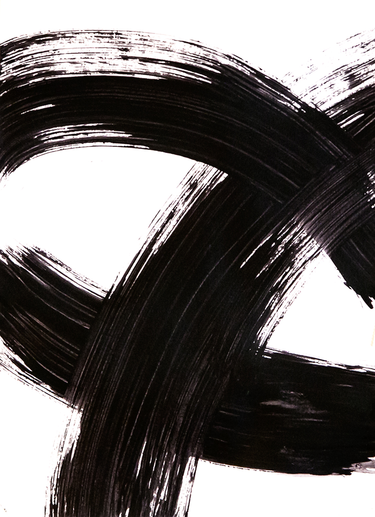 Ink Strokes | Abstract Art by Dan Sisken