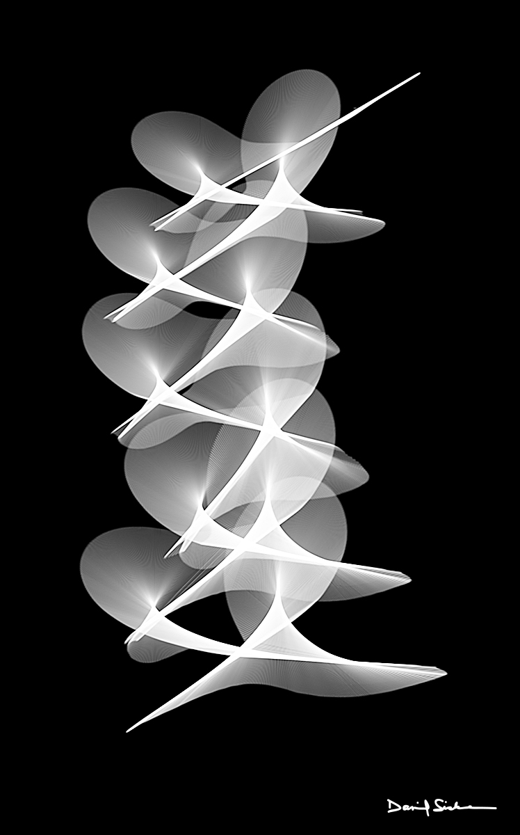 Arcs of Aggregation | Abstract Art by Dan Sisken