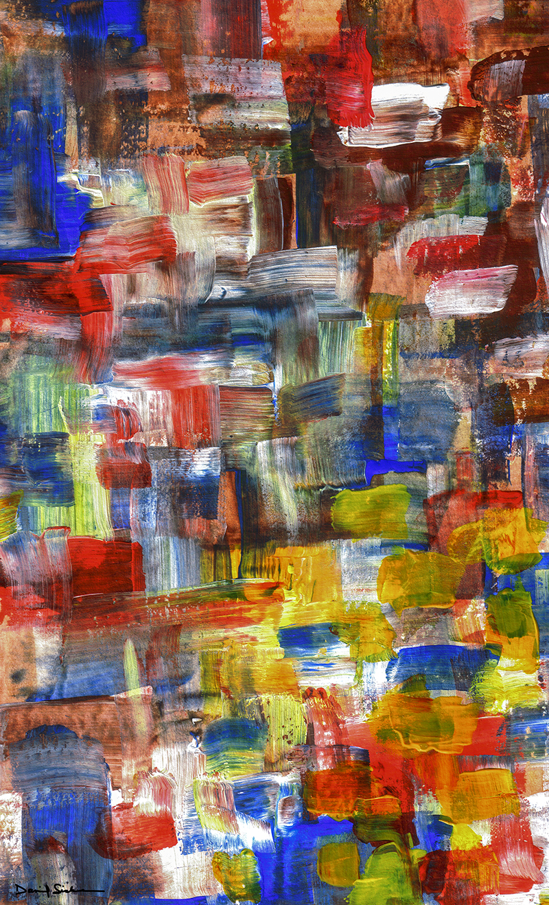 Texture of Colors | Abstract Art by Dan Sisken