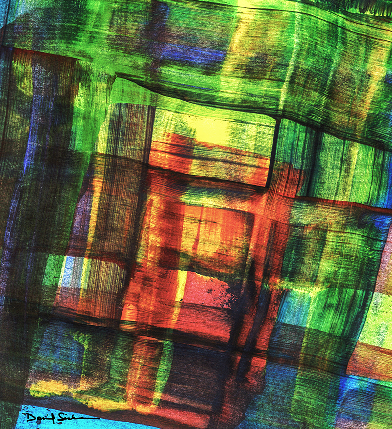 Prismatic 1 | Abstract Art by Dan Sisken