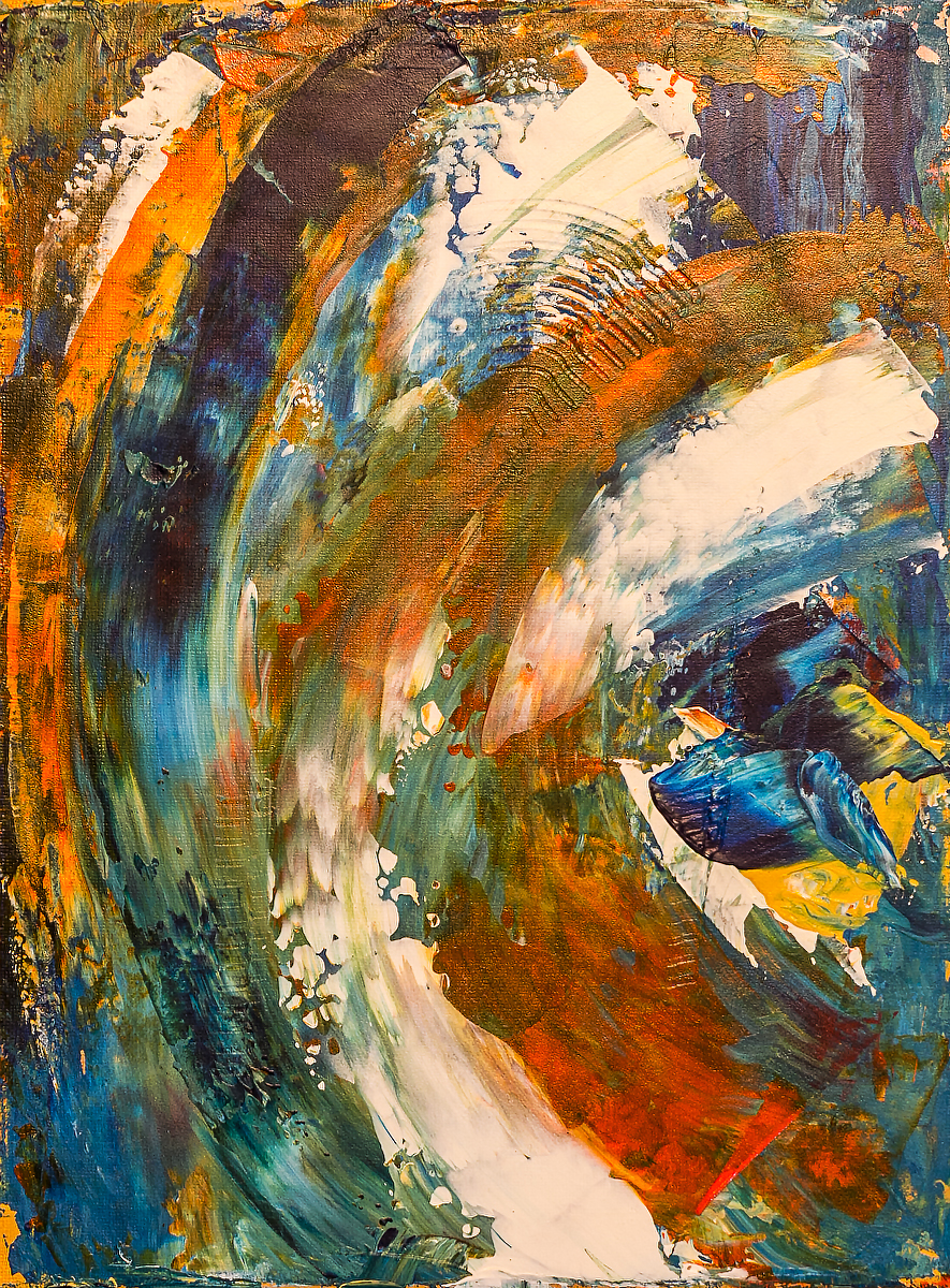 Eye and the Storm | Abstract Art by Dan Sisken